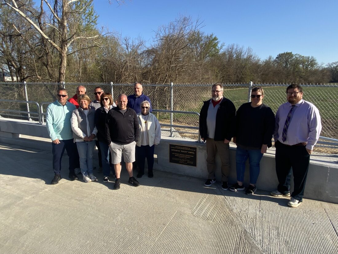 City dedicates new bridge that bears plaque honoring late council ...